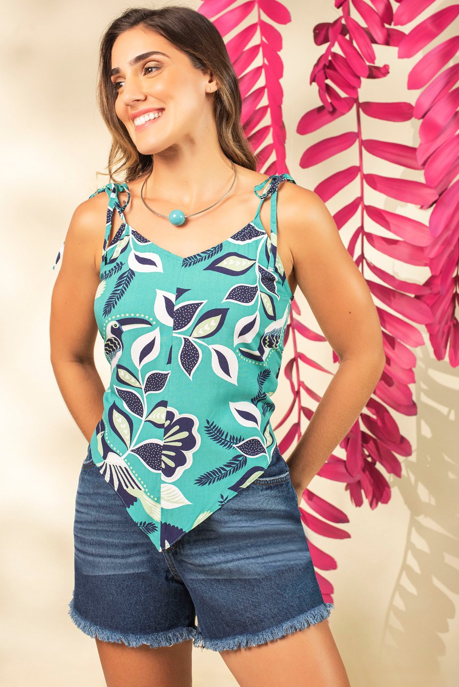 Impecavel Moda Masculina e Feminina - BLUSA ALÇA LACINHOS